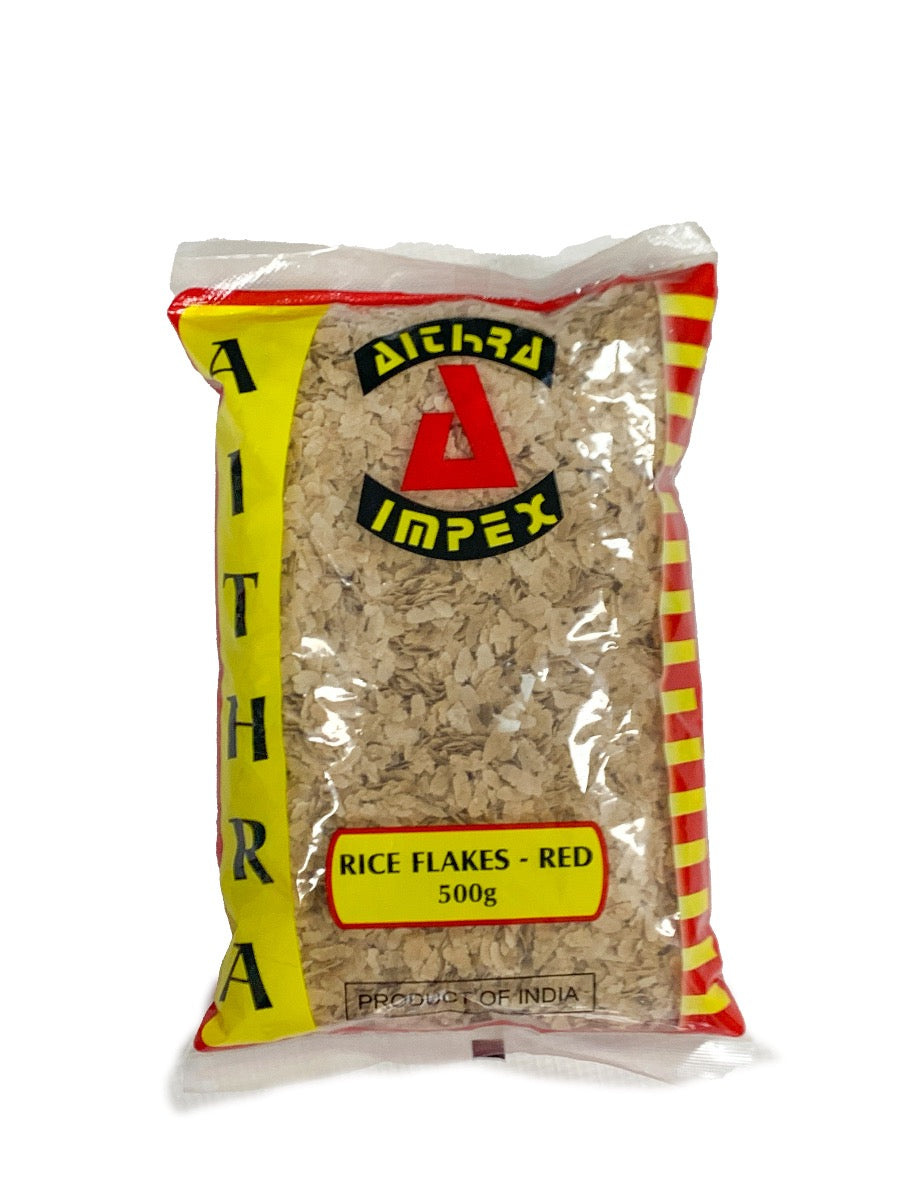 Aithra Red Rice Flakes 500g – IndAusBasket